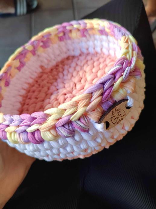 Ručno pletene košarice i ostali proizvodi od eko materijala