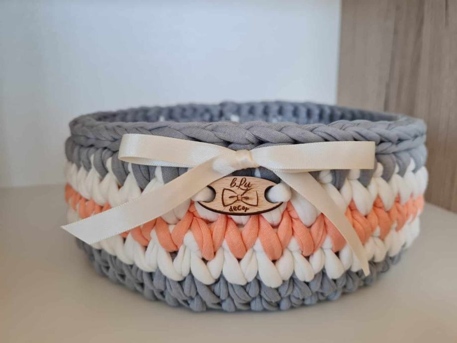 Ručno pletene košarice i ostali proizvodi od eko materijala