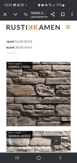 dekorativni kamen GARDA od Rustik kamen