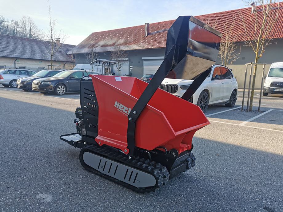 Mini damper - samoutovarni damper gusjeničar HECHT 2955