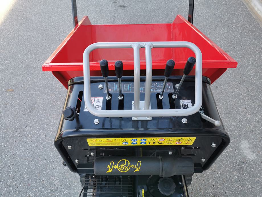 Mini damper - samoutovarni damper gusjeničar HECHT 2955