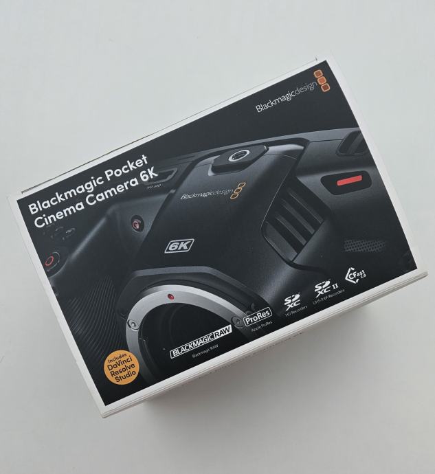 BMPCC 6K - Blackmagic Design Pocket Cinema Camera 6K