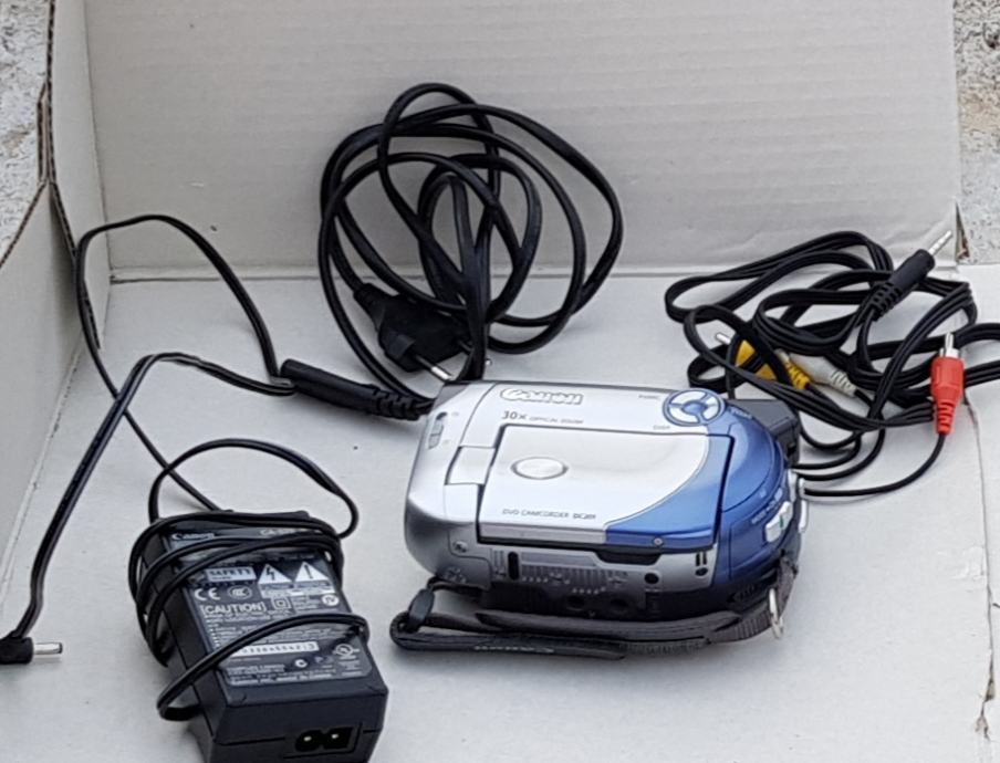 Kamera Canon dc201 dvd camcorder