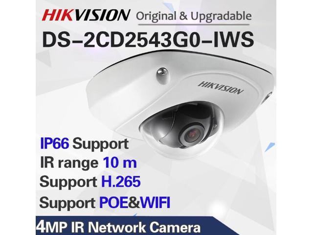 DS-2CD2543G0-IWS 4 MPIX MINI DOME KAMERA, WiFi, MIKROFON I ZVUČNIK HIK