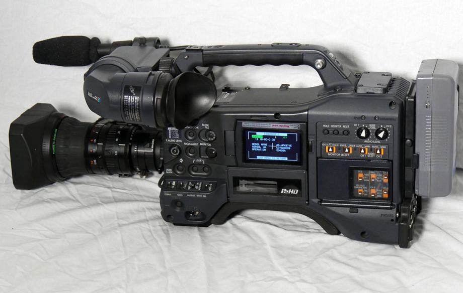 Panasonic HPX 371 HD -Profi TV Camcorder , Sachtler stativ ....