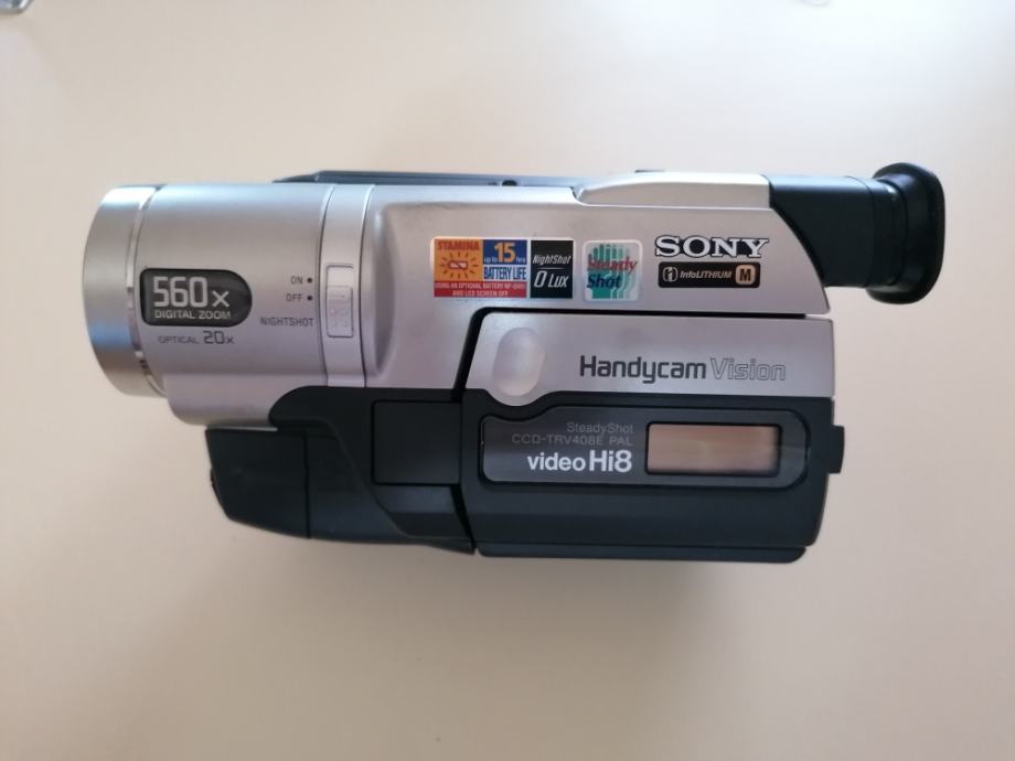 SONY Handycam CCD - TRV 408E Hi 8