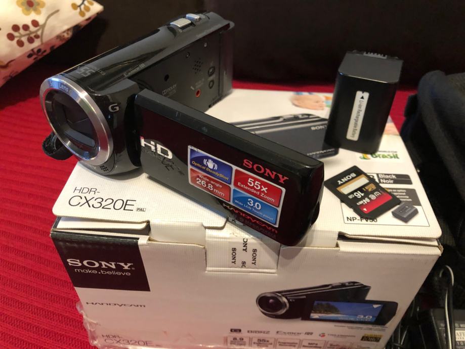Sony handycam HDR CX320E