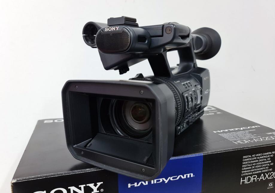 SONY HDR-AX2000E Video kamera