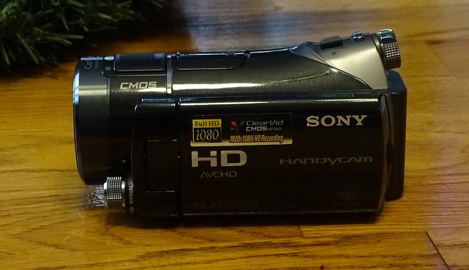 Sony HDR CX12E Full HD camera Dolby Digital 5.1