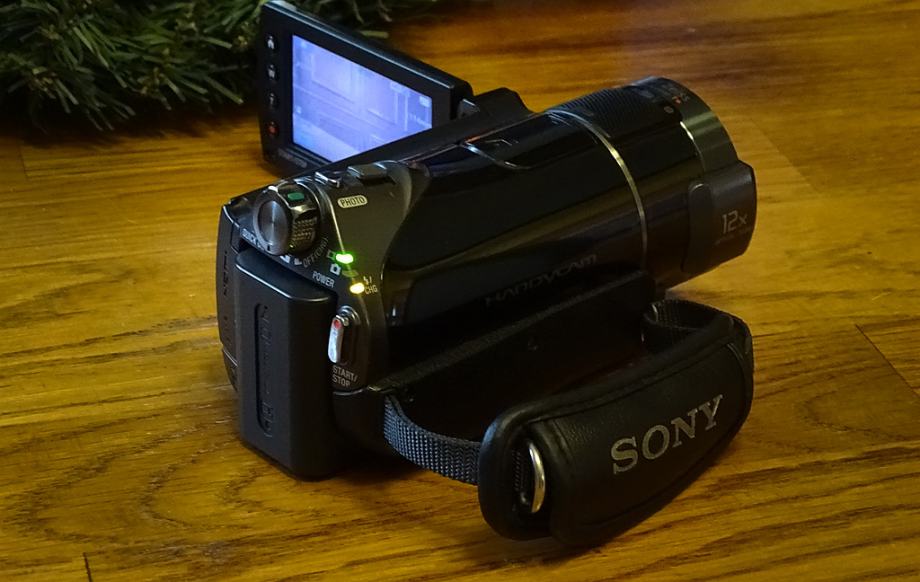 Sony HDR CX12E Full HD camera Dolby Digital 5.1