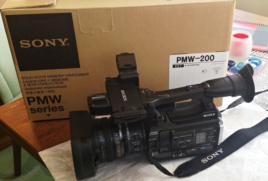 Sony PMW-200 XDCAM EX 3x1/2- HD422 50Mbps ili mjenjam za EX-1