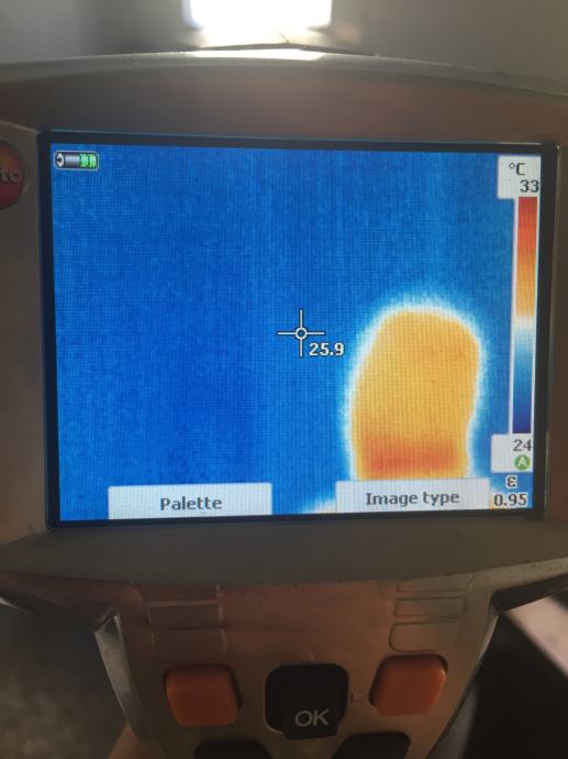 Termografska kamera TESTO 880-3 ( termovizija / termografija )