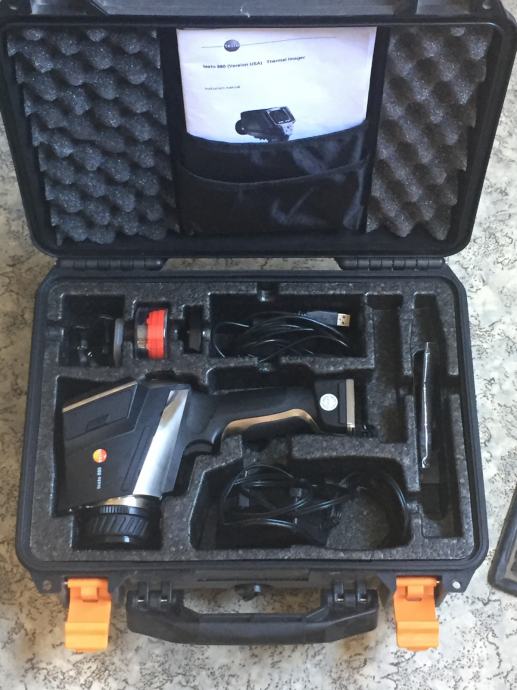 Termografska kamera TESTO 880-3 ( termovizija / termografija )