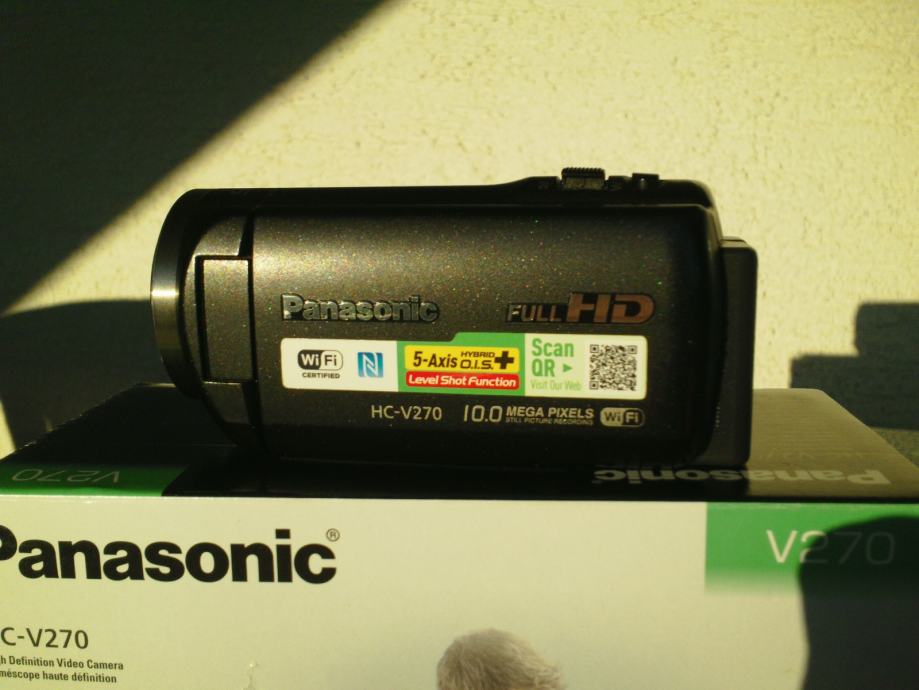 Videokamera Panasonic HC-V270 Full HD, 50x optički zoom