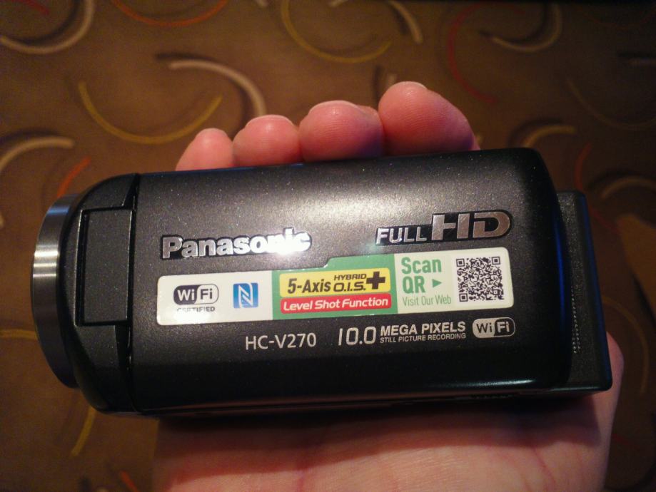 Videokamera Panasonic HC-V270 Full HD, 50x optički zoom