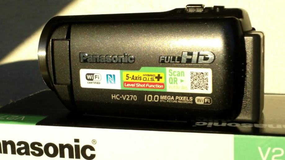 Videokamera Panasonic HC-V270 Full HD, 50x optički zoom