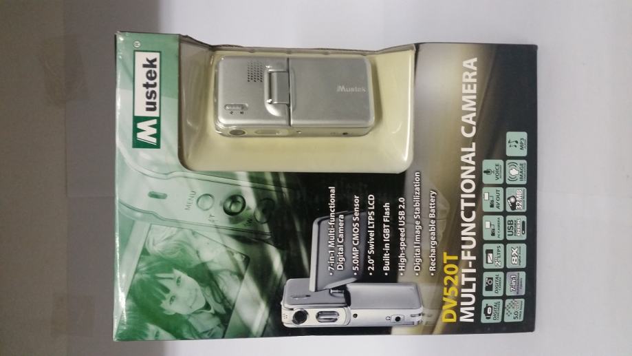 MUSTEK 7-U-1 DIG.KAMERA DV520T