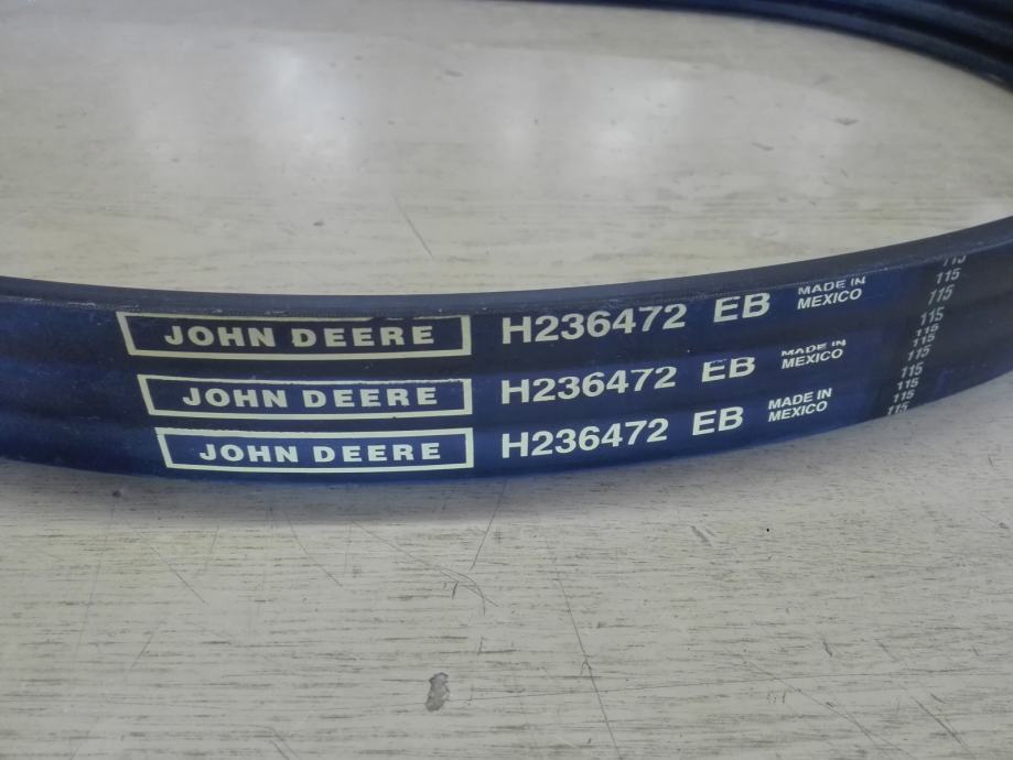 ORIGINAL JOHN DEERE REMEN BITERA H236472 / HXE95511
