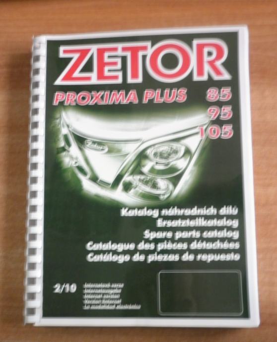 KATALOG ZETOR Proxima plus