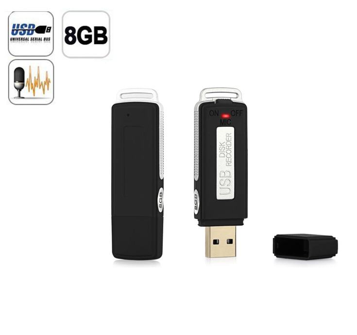 USB STICK DIKTAFON **** 8 Gb