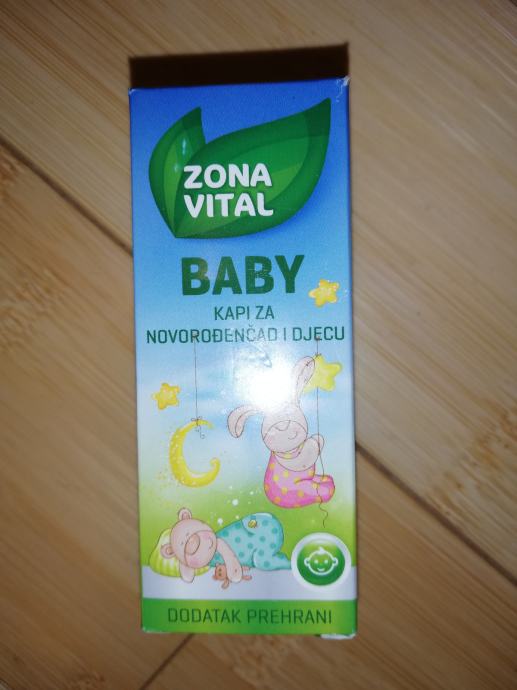 Baby kapi za novorođenčad i djecu Zona vital