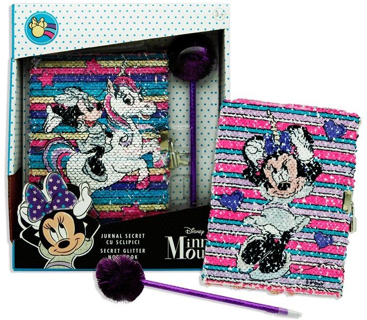 Disney Minnie Mouse Secret Glitter Notebook bilježnica, DO 21.08.