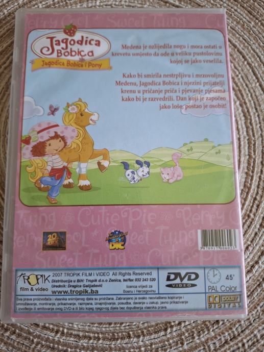 DVD animirani film Jagodica bobica i pony