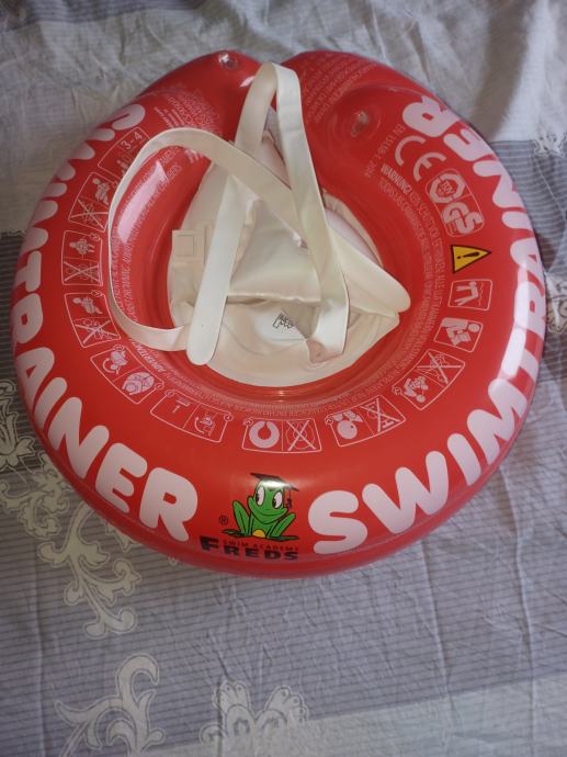 FREDS SWIMTRAINER CRVENI OBRUČ (ŠLAUF ZA PLIVANJE ZA BEBE)