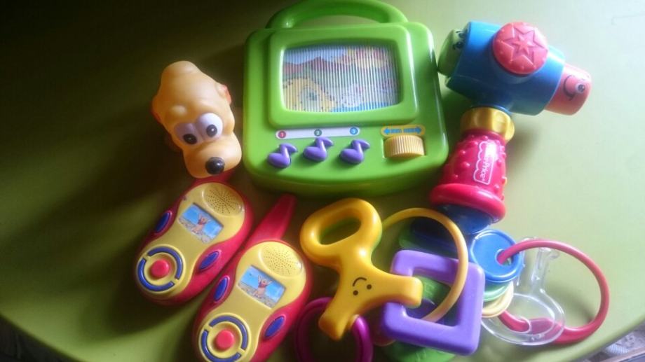 Igracke za bebe,lot igracki,didakticke,fisher price