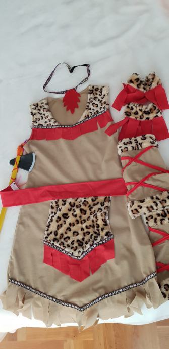 Kostim Indijanke za maškare