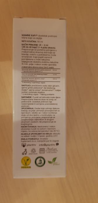 Mamine kapi 50ml (od Planta)