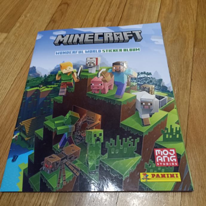 MINECRAFT - WONDERFUL WORLD STICKER ALBUM