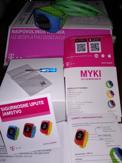 Myki sat pod garancijom