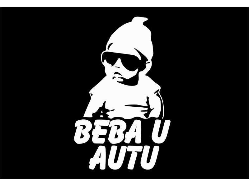 naljepnice beba u autu