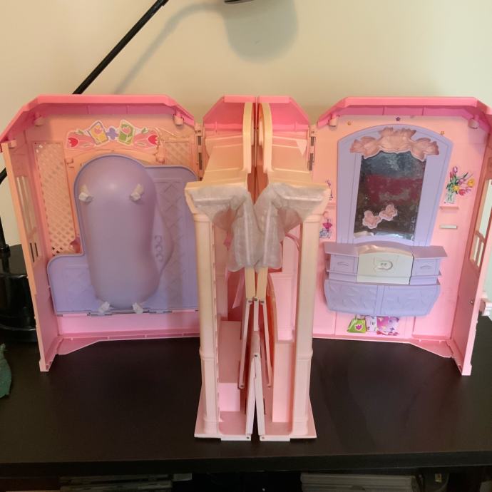 Vintage Mattel Barbie Magic Key sklopiva kuća (2000)