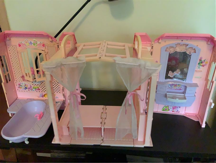 Vintage Mattel Barbie Magic Key sklopiva kuća (2000)