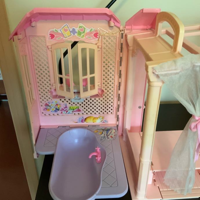 Vintage Mattel Barbie Magic Key sklopiva kuća (2000)