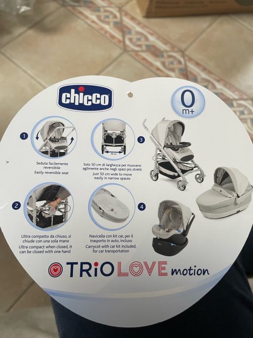 Chicco Trio love motion 3 u 1 dječja kolica *150€*