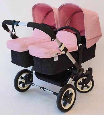 BUGABOO DONKEY DUO PINK dječja kolica za blizance
