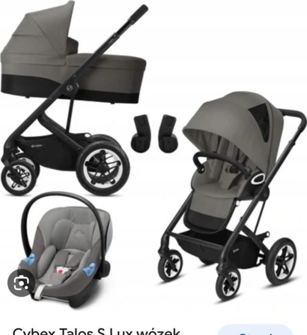 Cybex 3u1 kolica Talos S lux