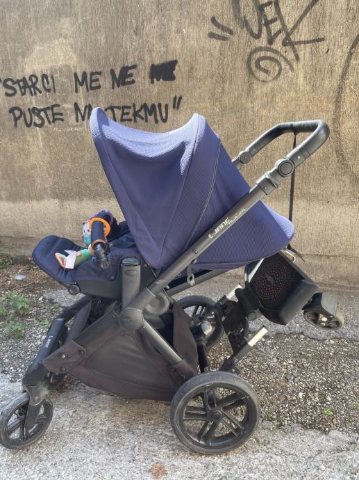 Dječja kolica Jane Muum 2u1 (sjedište i košara) + buggy board GRATIS