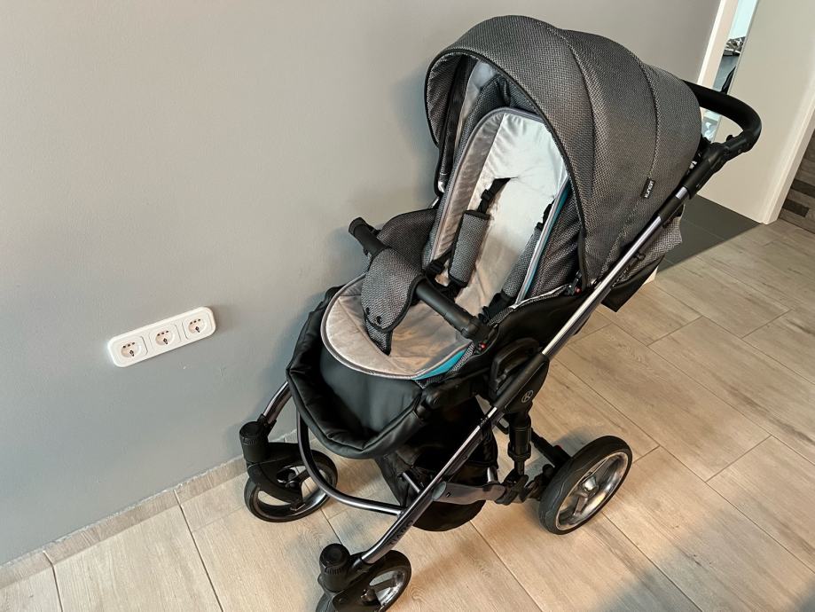 Kunert Tiaro Premium Silver 3u1 (4u1) kolica s Isofix bazom