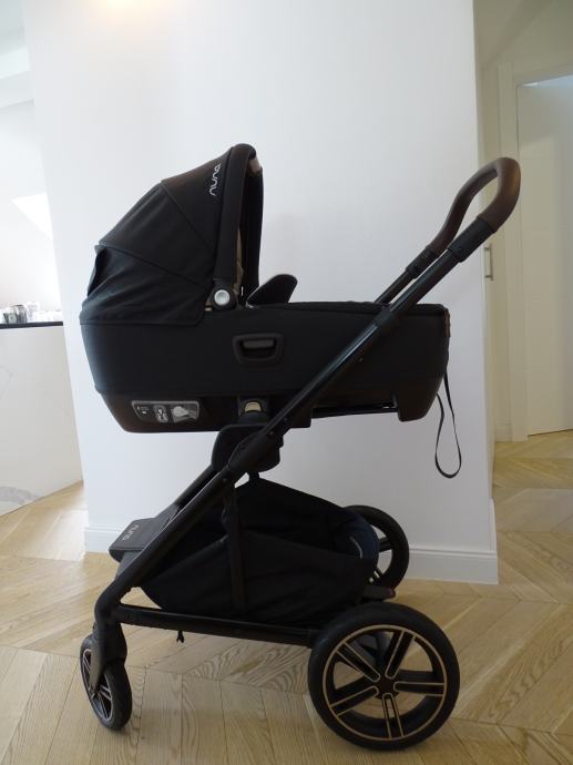 Nuna Mixx Next kolica - Riveted 3 u 1 (košara i jaje uključeno)