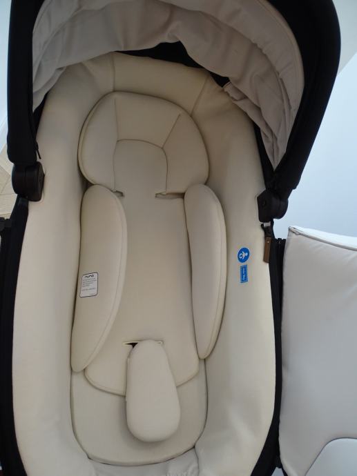 Nuna Mixx Next kolica - Riveted 3 u 1 (košara i jaje uključeno)