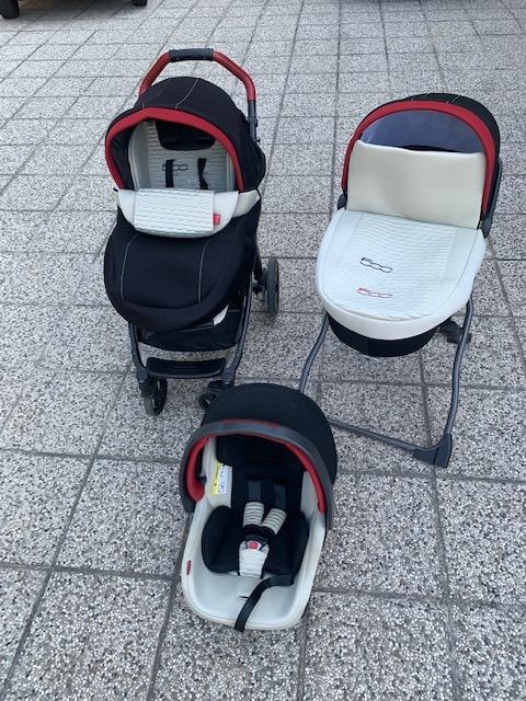 Peg Perego Fiat 500 3u1 kolica