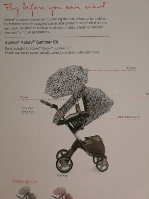 Stokke Xplory Summer Kit , plavi