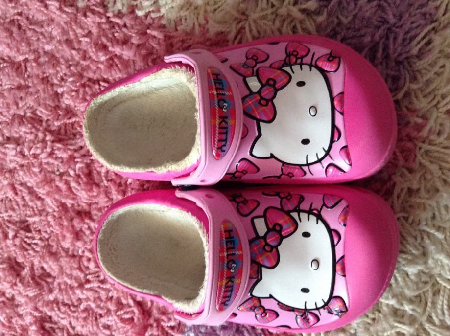 Crocsice, papuče, Barbie, Hello Kitty, vel. 29-31