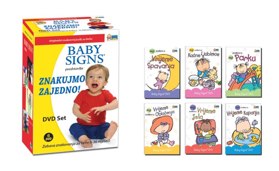 AKCIJA!!! Baby sign paket (znakovni jezik za bebe)
