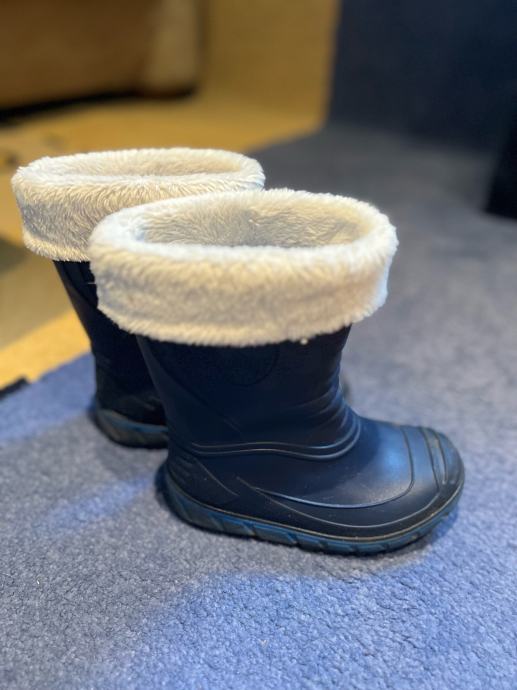 Gumene čizme sa skidajučom podstavom 25