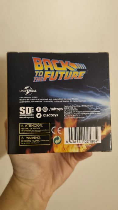 Back to the Future Buff Pixel figura